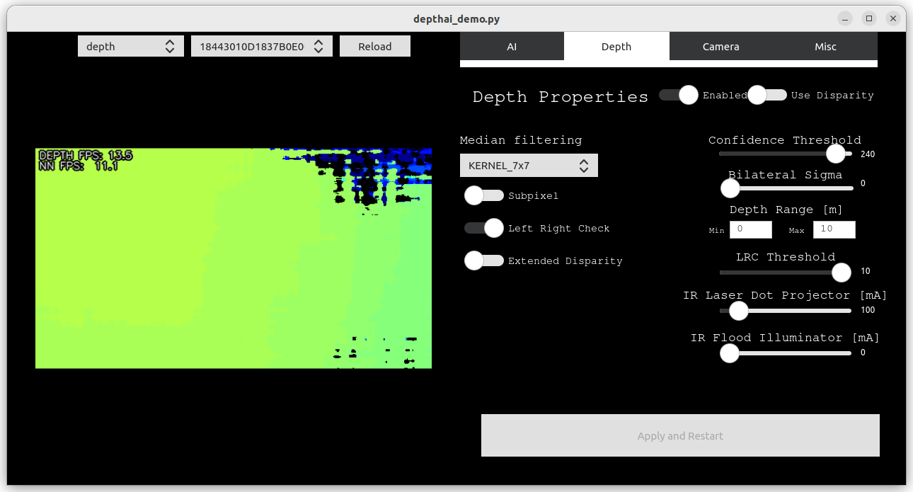 [BUG] Hole in center of depth map · Issue #953 · luxonis/depthai · GitHub