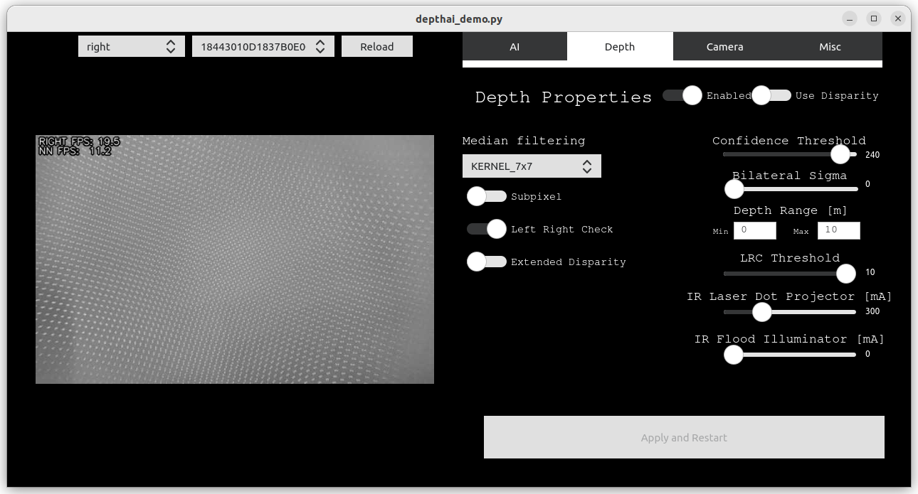 [BUG] Hole in center of depth map · Issue #953 · luxonis/depthai · GitHub
