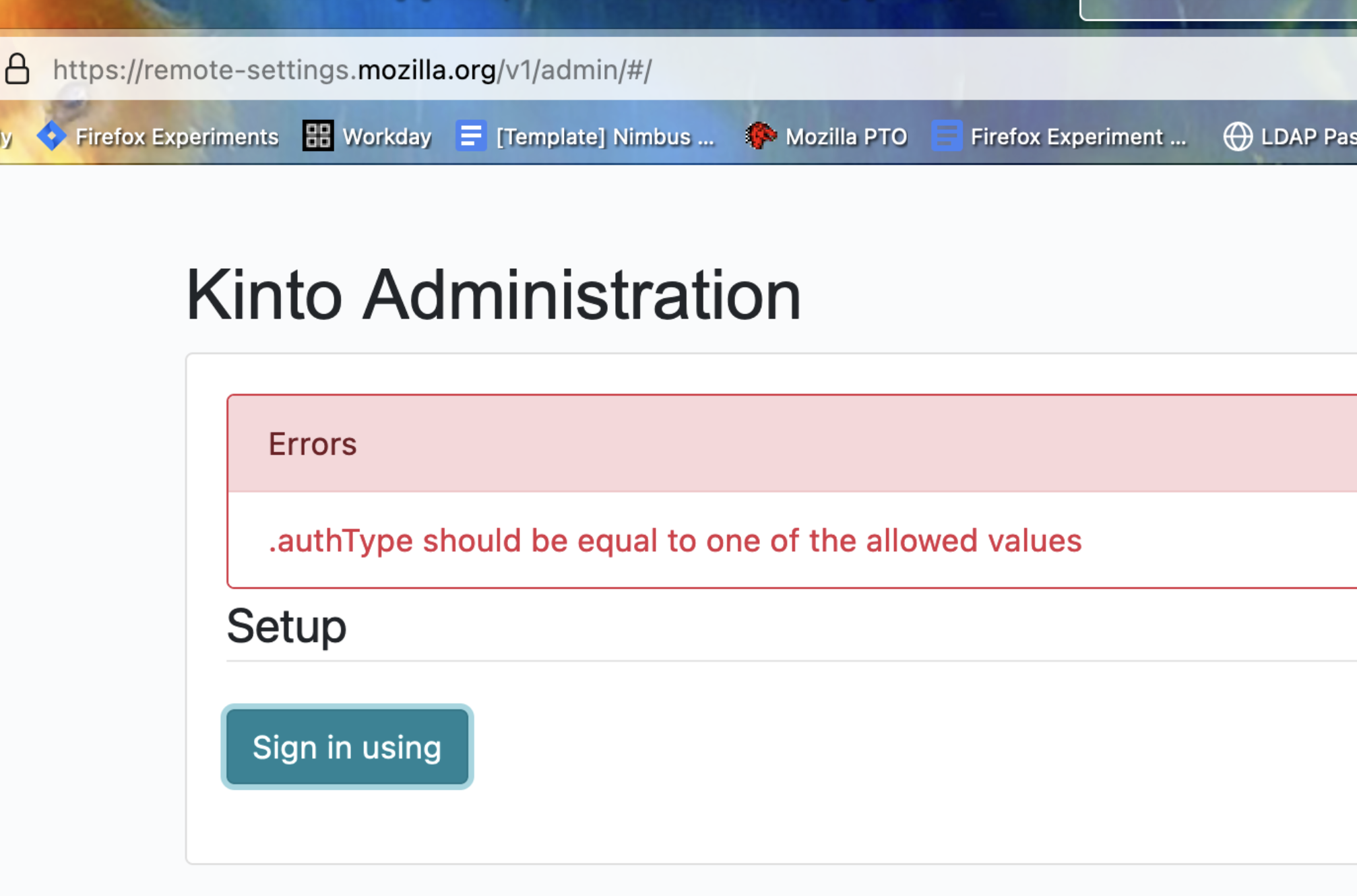 `.authType should be equal to one of the allowed values` error on login ...