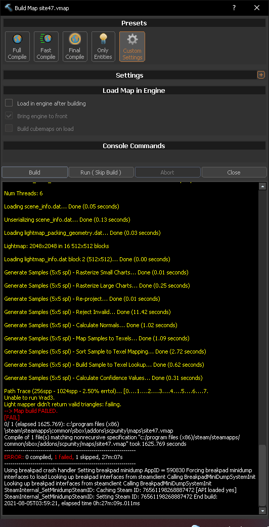 Mesh with "put your text here.vmat" is extremely large in lightmap 512x - 8192x · Issue #552 ...