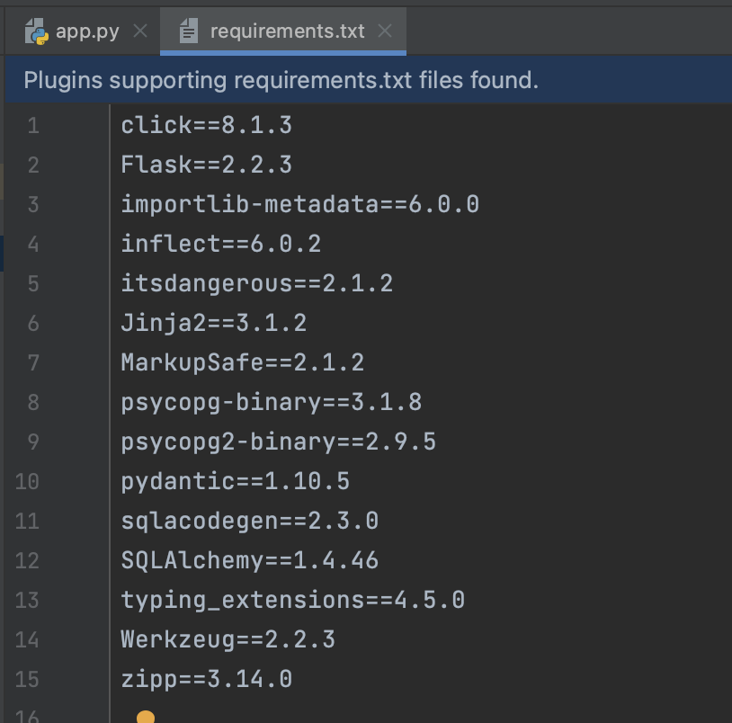 I'm getting this issue: 'Table' object has not attribute 'bind'. Haven't found solution so far ...