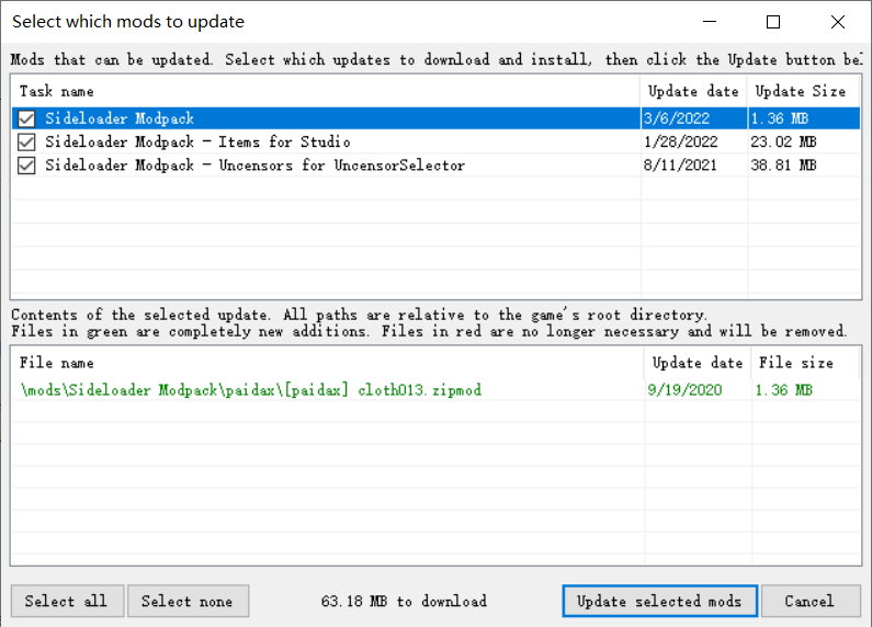 Clean Up Duplicate Zipmod And Look For Updates Issues Antenna