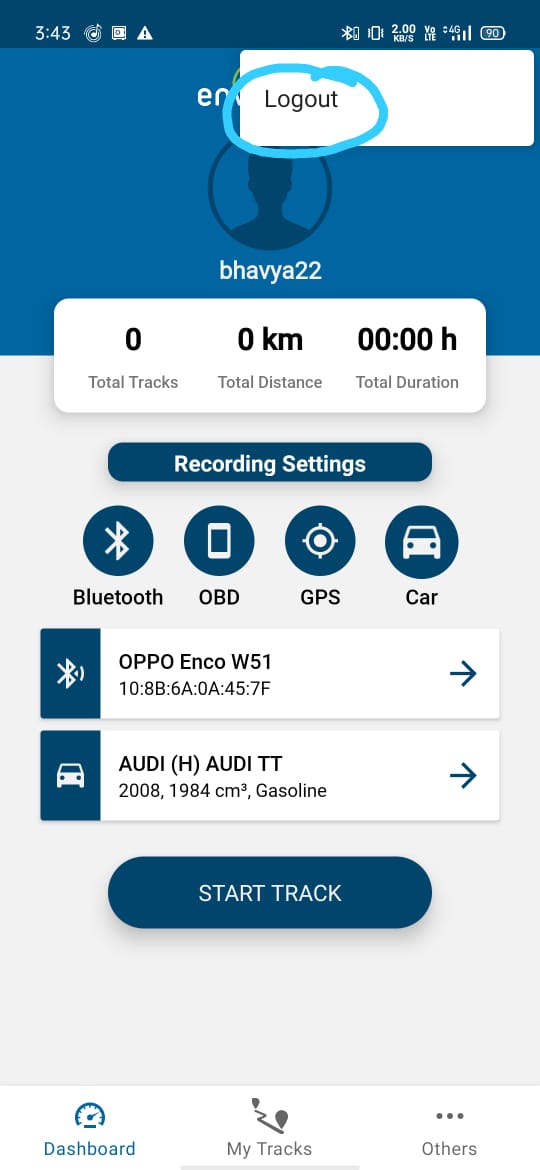 Login,Register,Logout options as icons · Issue #670 · enviroCar/enviroCar-app · GitHub