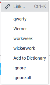 TinyMCE 5: Spellchecker contextmenu could be more clear · Issue #4789 · tinymce/tinymce · GitHub