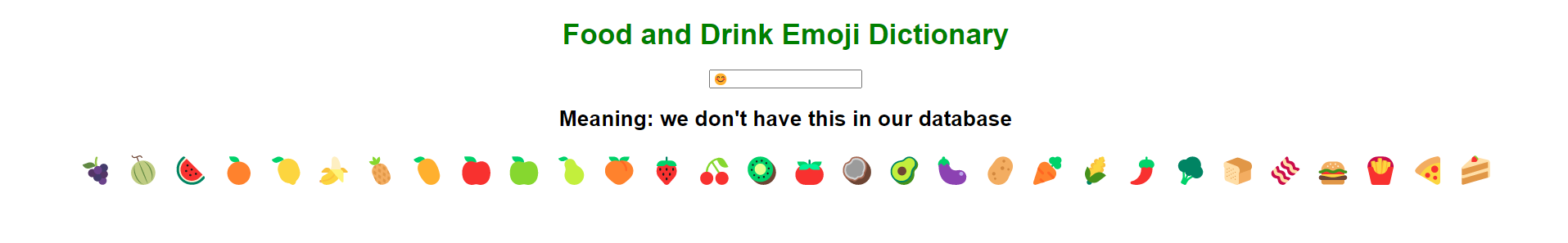 GitHub - AnkitNayak7/EmojiDictionary-React