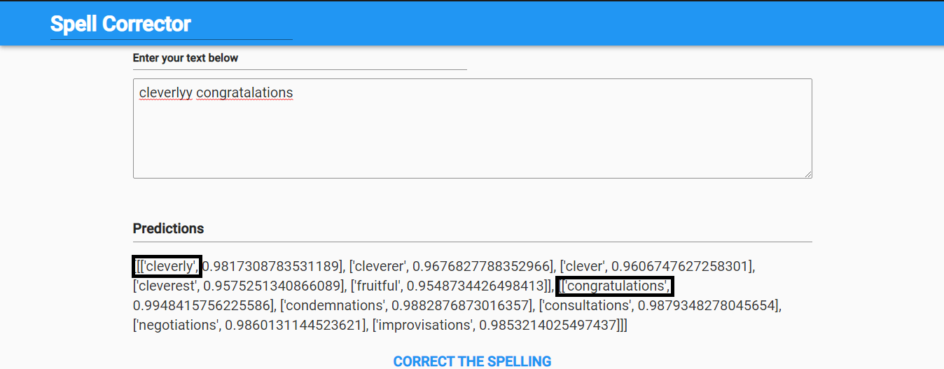 GitHub - berkaynarin/spell-corrector: Spell Corrector with Machine Learning