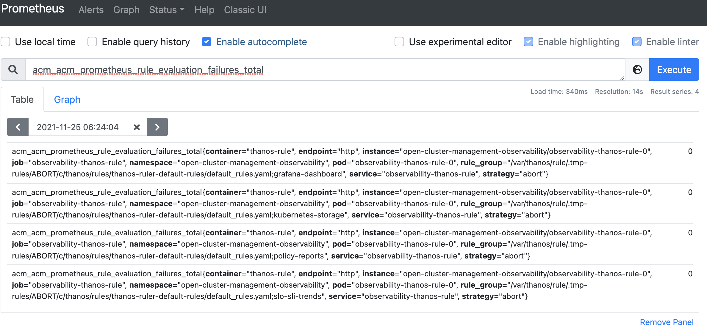 Missing data points for recording rule evaluation result · Issue #4900 · thanos-io/thanos · GitHub