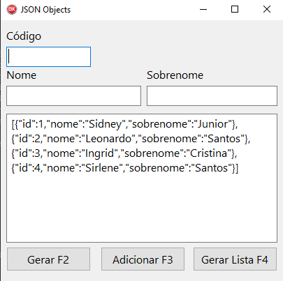GitHub - SidneyJunior26/JSON-Cadastro-Usuario: Gerador de JSON desenvolvido em Delphi.