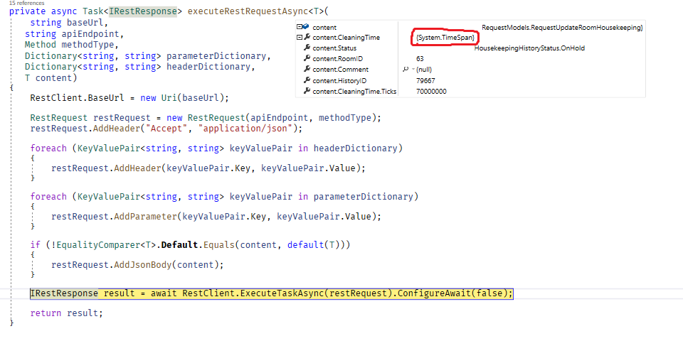 Nullable TimeSpan that has value - always null · Issue #1269 · restsharp/RestSharp · GitHub