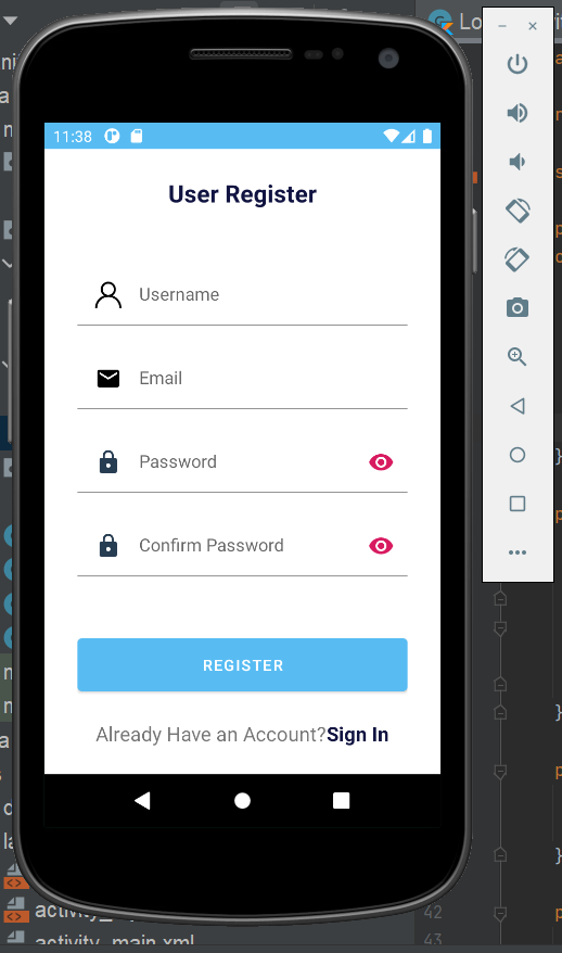 Github Hamza94maxlogin And Register With Rest Api An Application To Register And Login Via