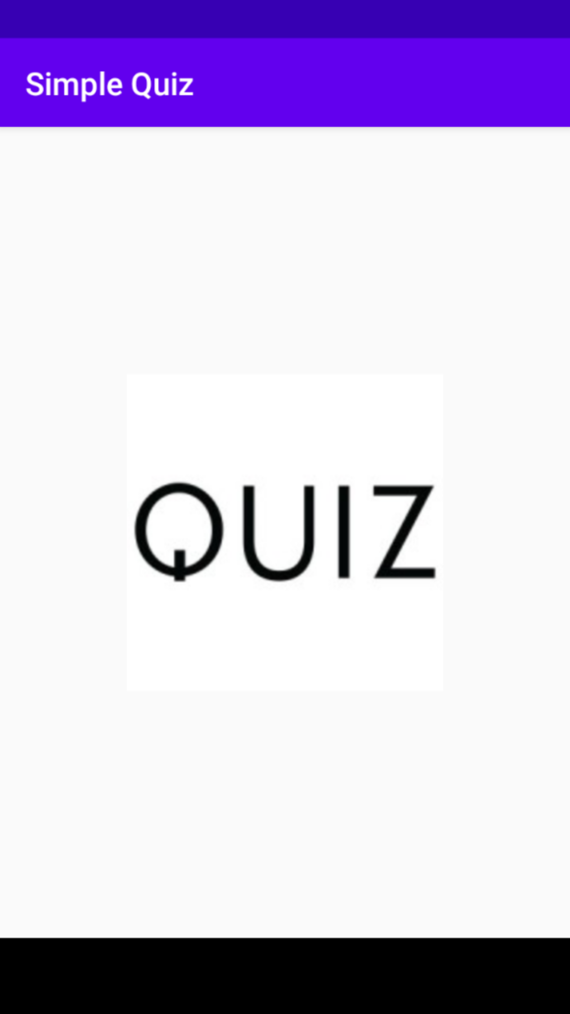 GitHub - hamza94max/SimpleQuiz: Simple quiz app (showing a randomly generated multiplication ...