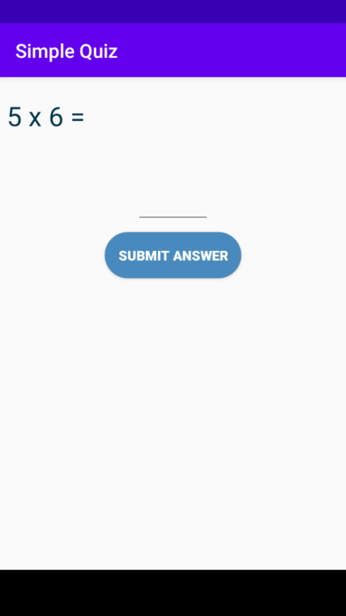 GitHub - hamza94max/SimpleQuiz: Simple quiz app (showing a randomly ...