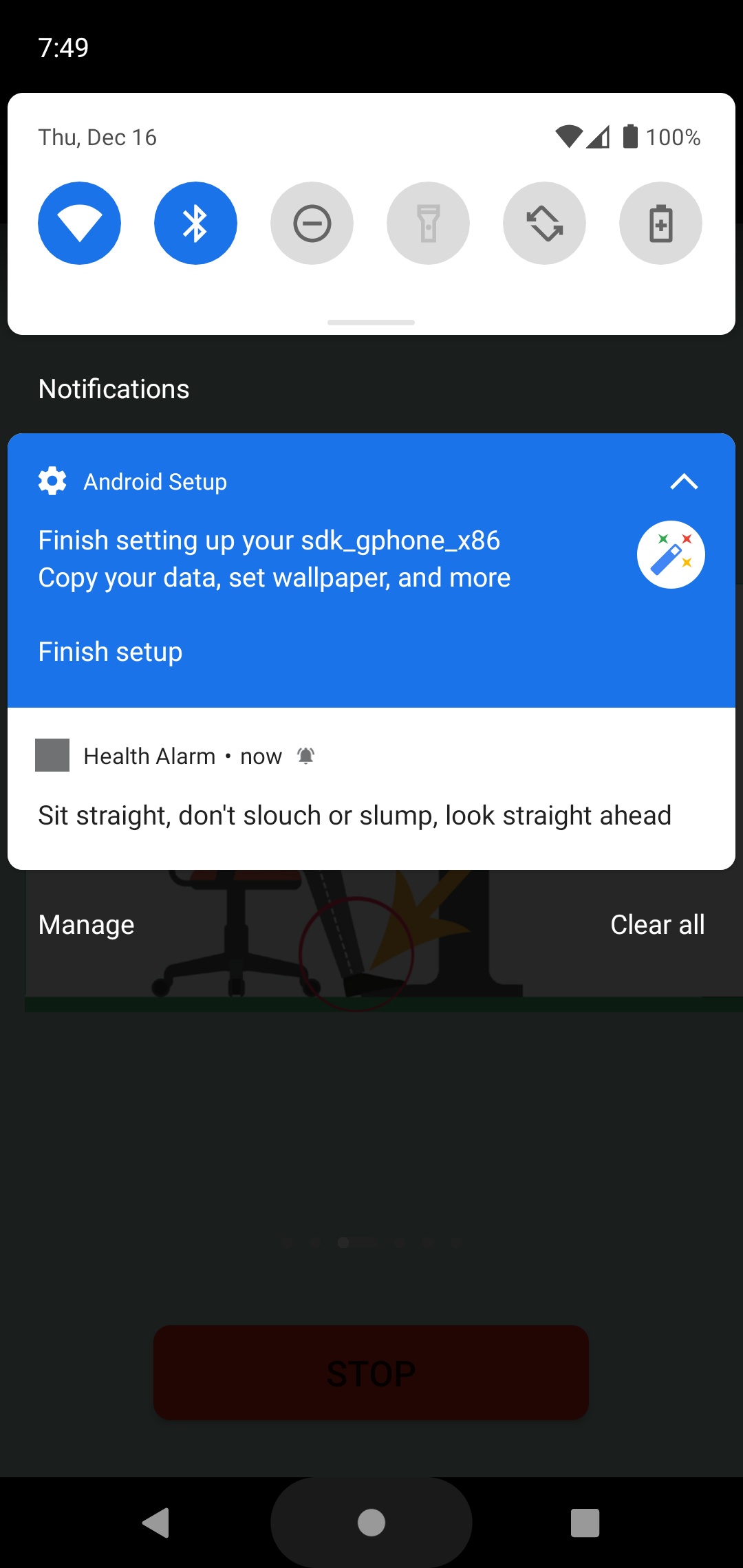 GitHub - hamza94max/Health-alarm: An application to alarm people who use computers and mobile ...