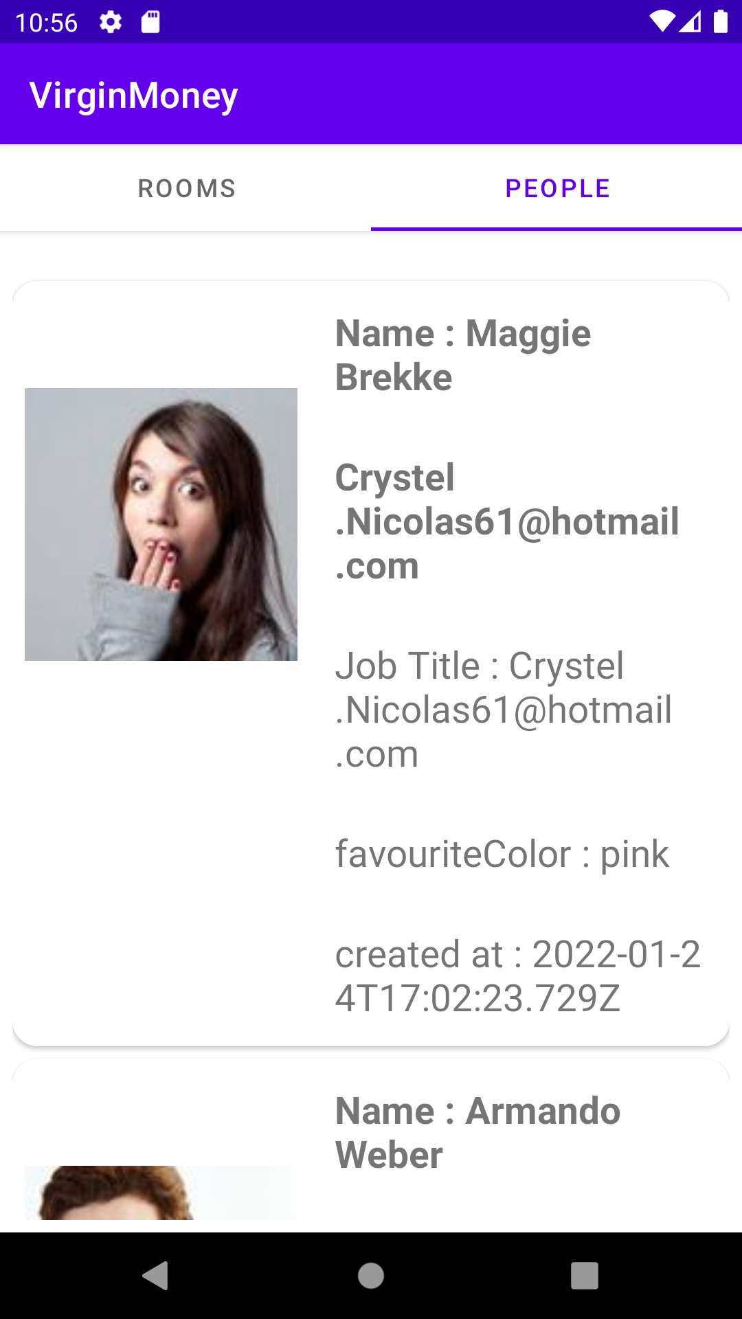 GitHub - hamza94max/VirginMoney: Task for a client using retrofit, Navigation component and ...
