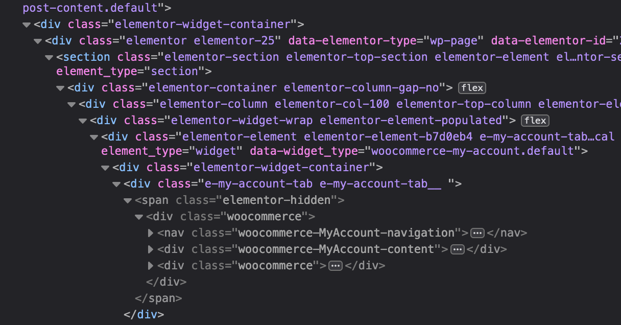 🐞 Bug Report: Elementor widget My Account hides content of Yith Subscriptions details page ...