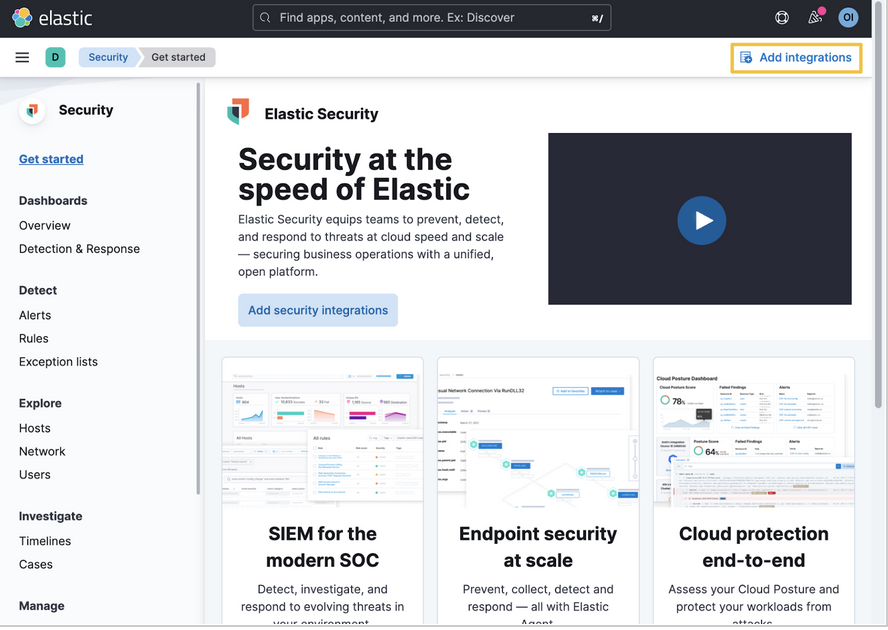 LaunchDarkly - Implementation of the first use case in the Security Solutions onboarding page ...