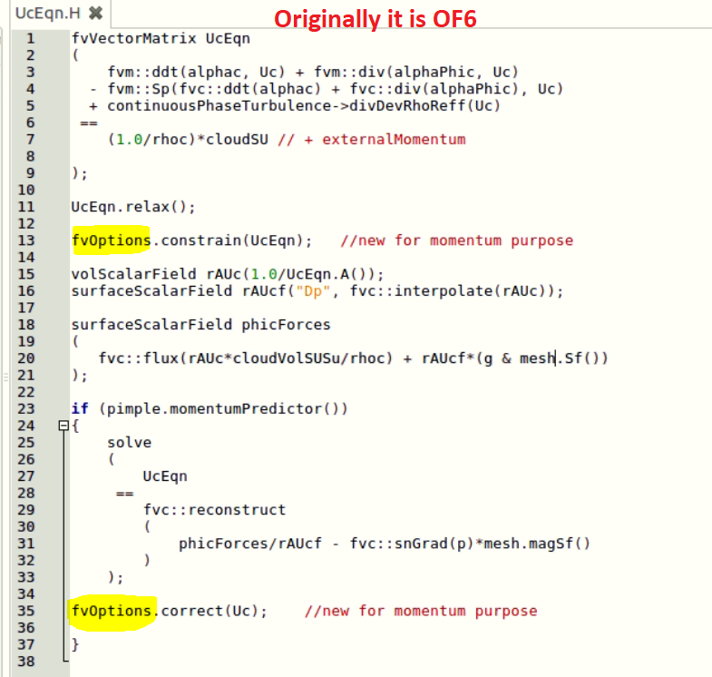 Implementing turbinesFoam inside MPPICFoam to mix the particles(bubbles ...