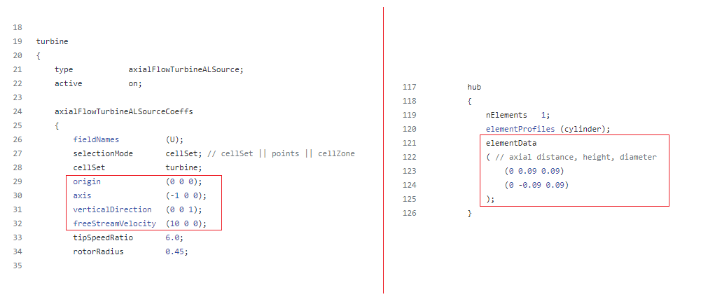How to put "hub" properly in "axialFlowTurbineAL" · Issue #332 ...