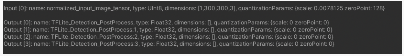 Attempting to replace SSD tflite model. · Issue #178 · asus4/tf-lite-unity-sample · GitHub