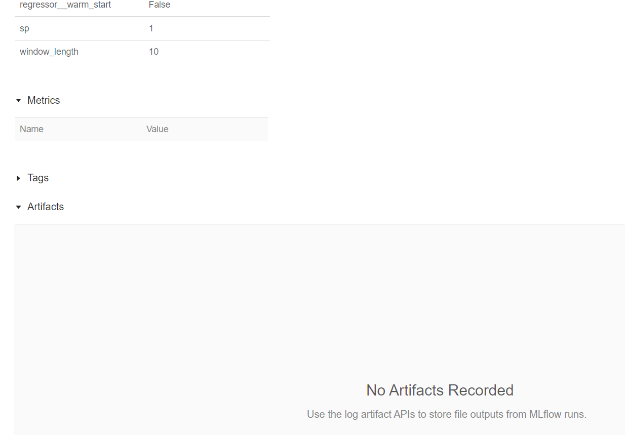 MLFlow logging issue in compare_models of time_series · Issue #1568 · pycaret/pycaret · GitHub