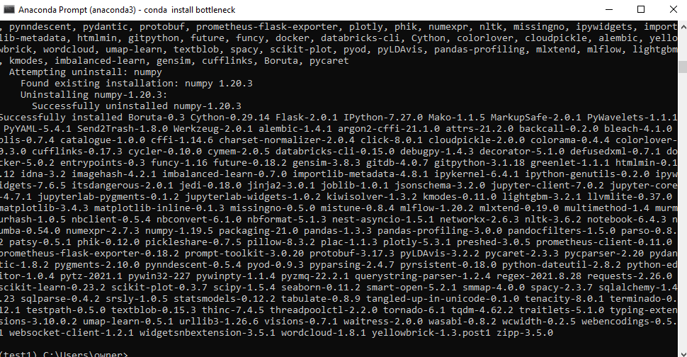 Installation error on Google Colab and local Ubuntu 20.04 · Issue #1573 · pycaret/pycaret · GitHub
