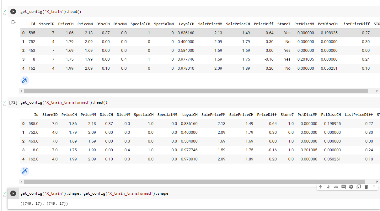 [bug] X Train And X Train Transformed · Issue 3195 · Pycaret Pycaret · Github