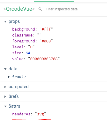 renderAs props is not working after deployments · Issue #17 · scopewu/qrcode.vue · GitHub