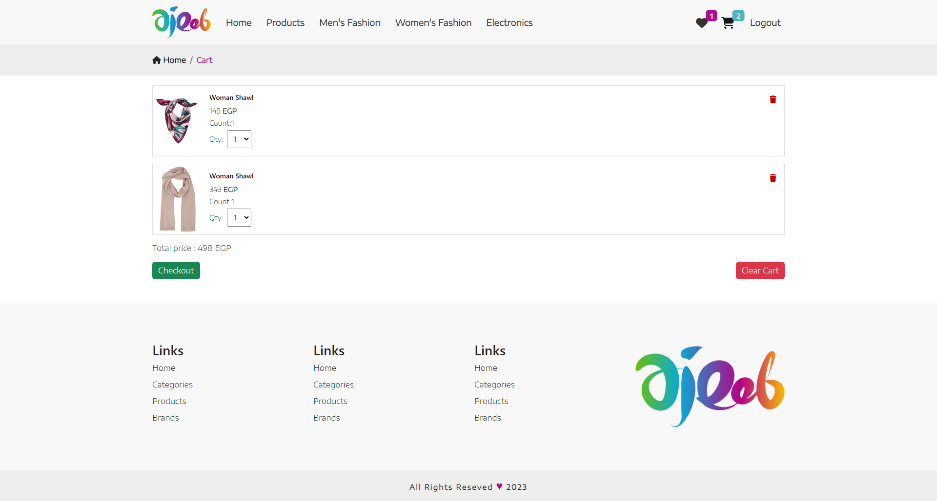 Github Emanawadalireact Ecommerce App 