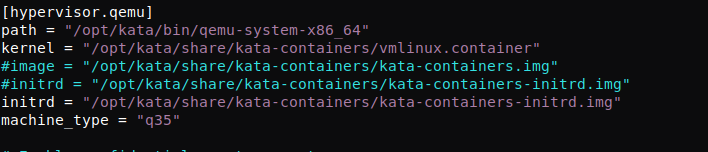 qemu+initrd cannot enter into guest os via kata-runtime exec · Issue #3717 · kata-containers ...