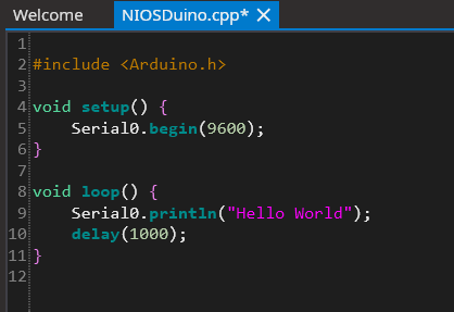UART_0 works with Serial, but not with Serial0 · Issue #8 · dimag0g/nios_duino · GitHub
