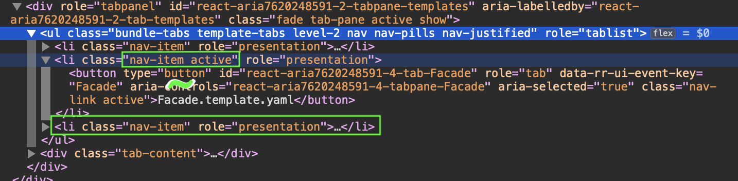 Can We Add A Prop To Add Class To The Generated `linav Item` Element When Using Tabs · Issue