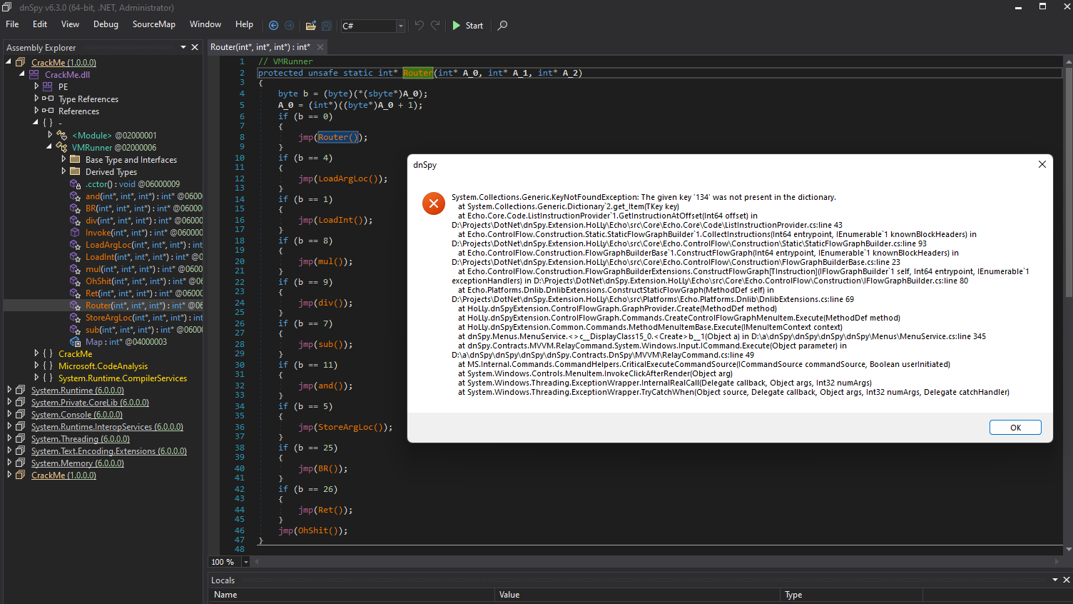 CFG error · Issue #78 · holly-hacker/dnSpy.Extension.HoLLy · GitHub