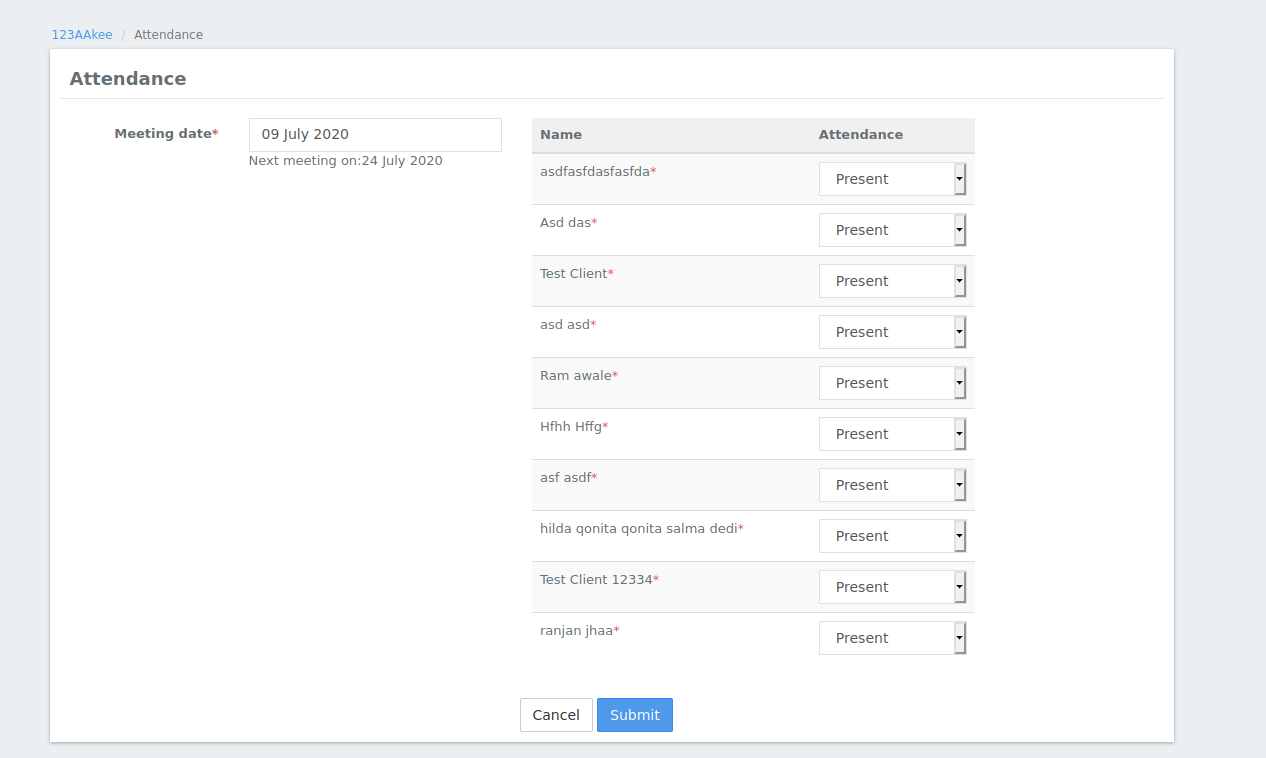 Groups: attendance · Issue #1046 · openMF/web-app · GitHub