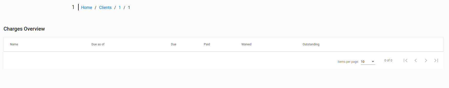 Client charges subsection needs to be improved · Issue #1233 · openMF/web-app · GitHub