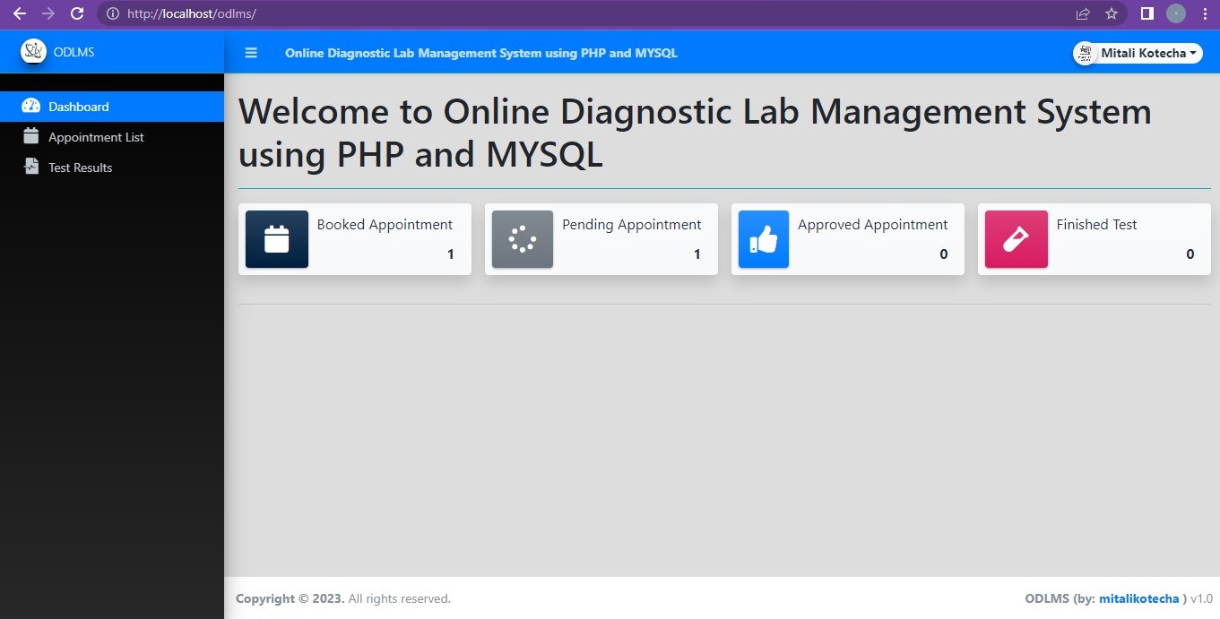 GitHub - mitali242/Online_Diagonistic_Lab_System: This is a web based ...