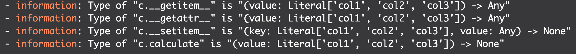 Unable to autosuggest members with typing.Literal types when used in Generic classes · Issue ...