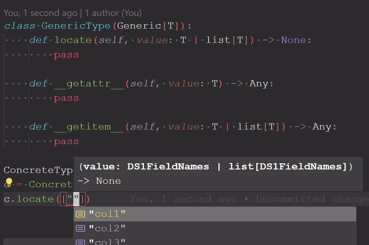 Intellisense support for magic methods when using complex generic types · Issue #4953 ...