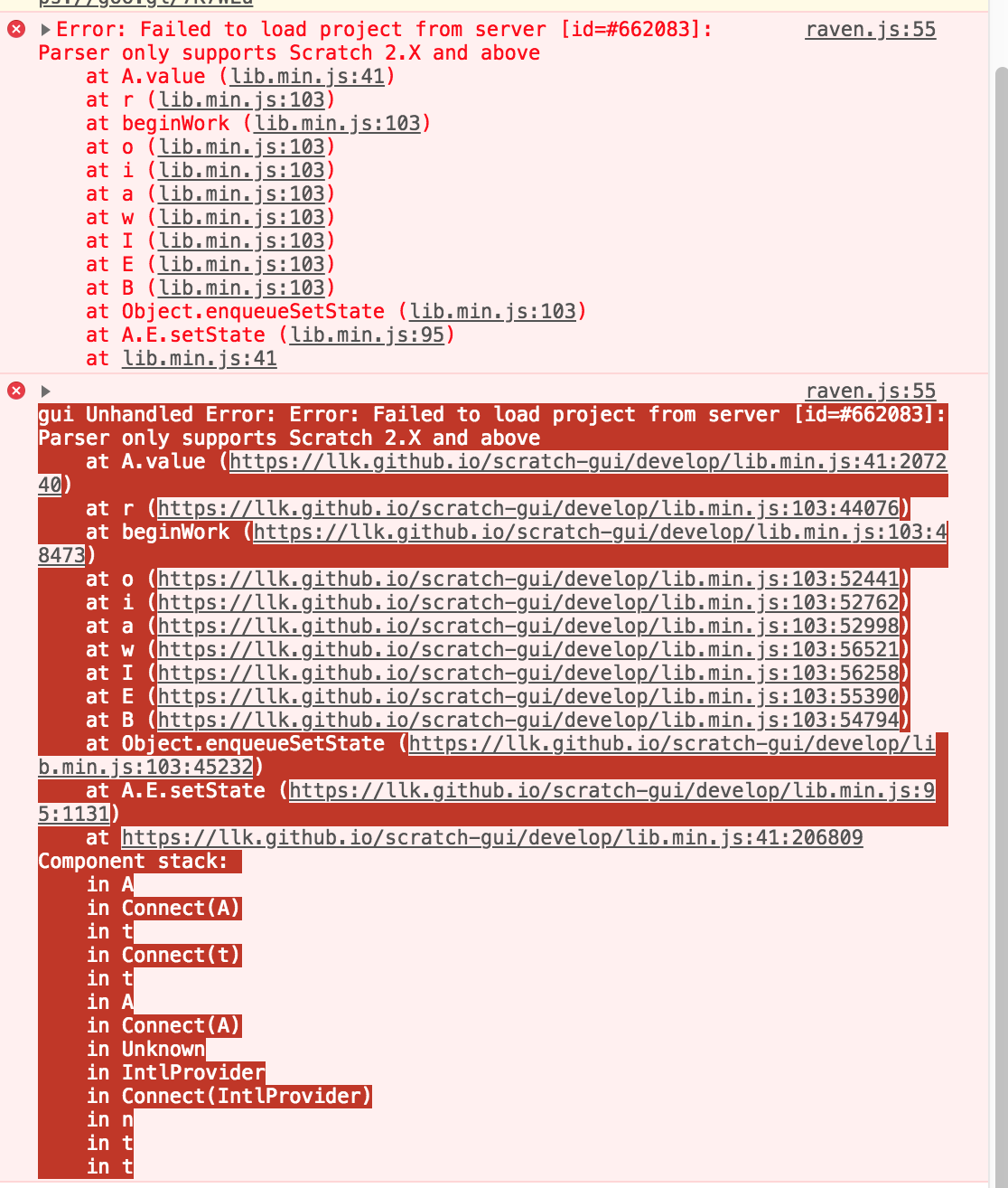 Some 2.0 Projects won't open in 3.0 · Issue #1450 · scratchfoundation ...