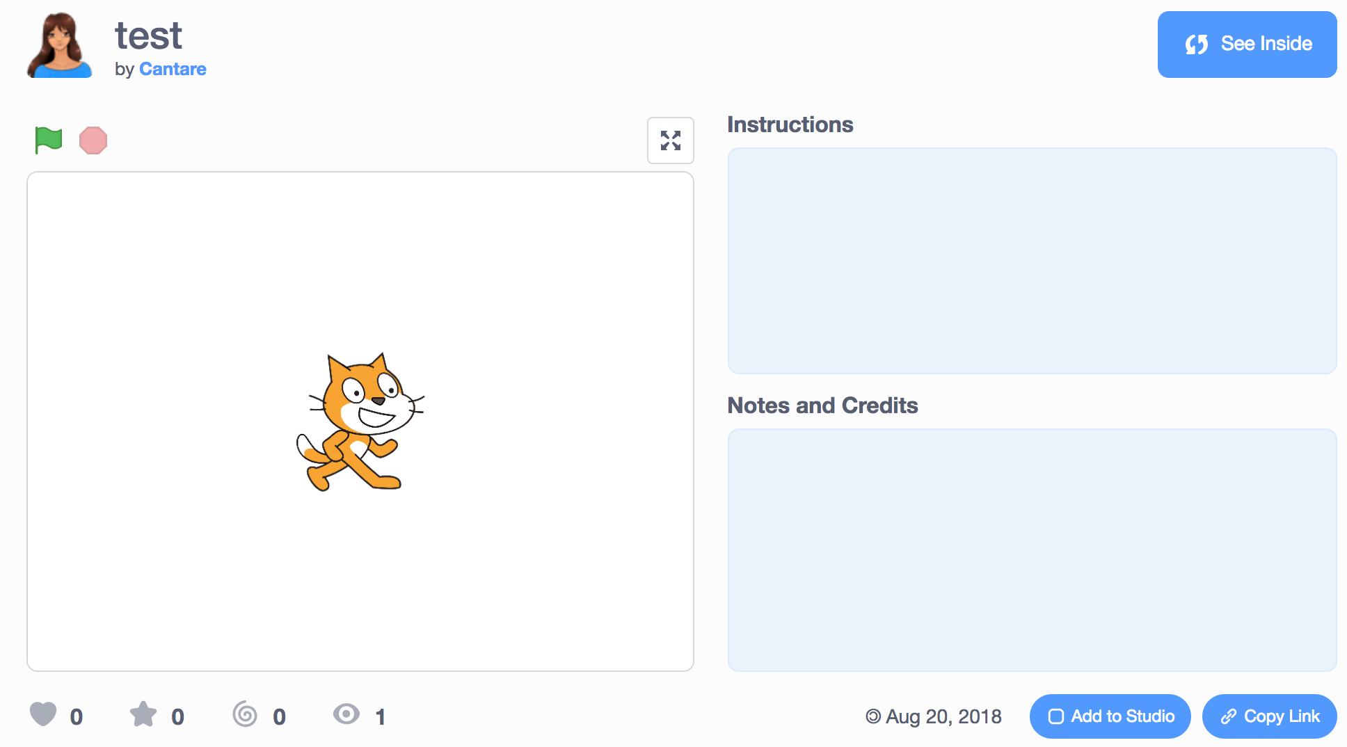 Preview - Don't show empty Instructions/Notes and Credits on projects ...