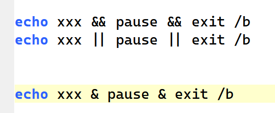 windows bat script echo command hightlight problem · Issue #4068 · rizonesoft/Notepad3 · GitHub