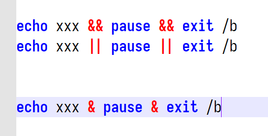 windows bat script echo command hightlight problem · Issue #4068 · rizonesoft/Notepad3 · GitHub