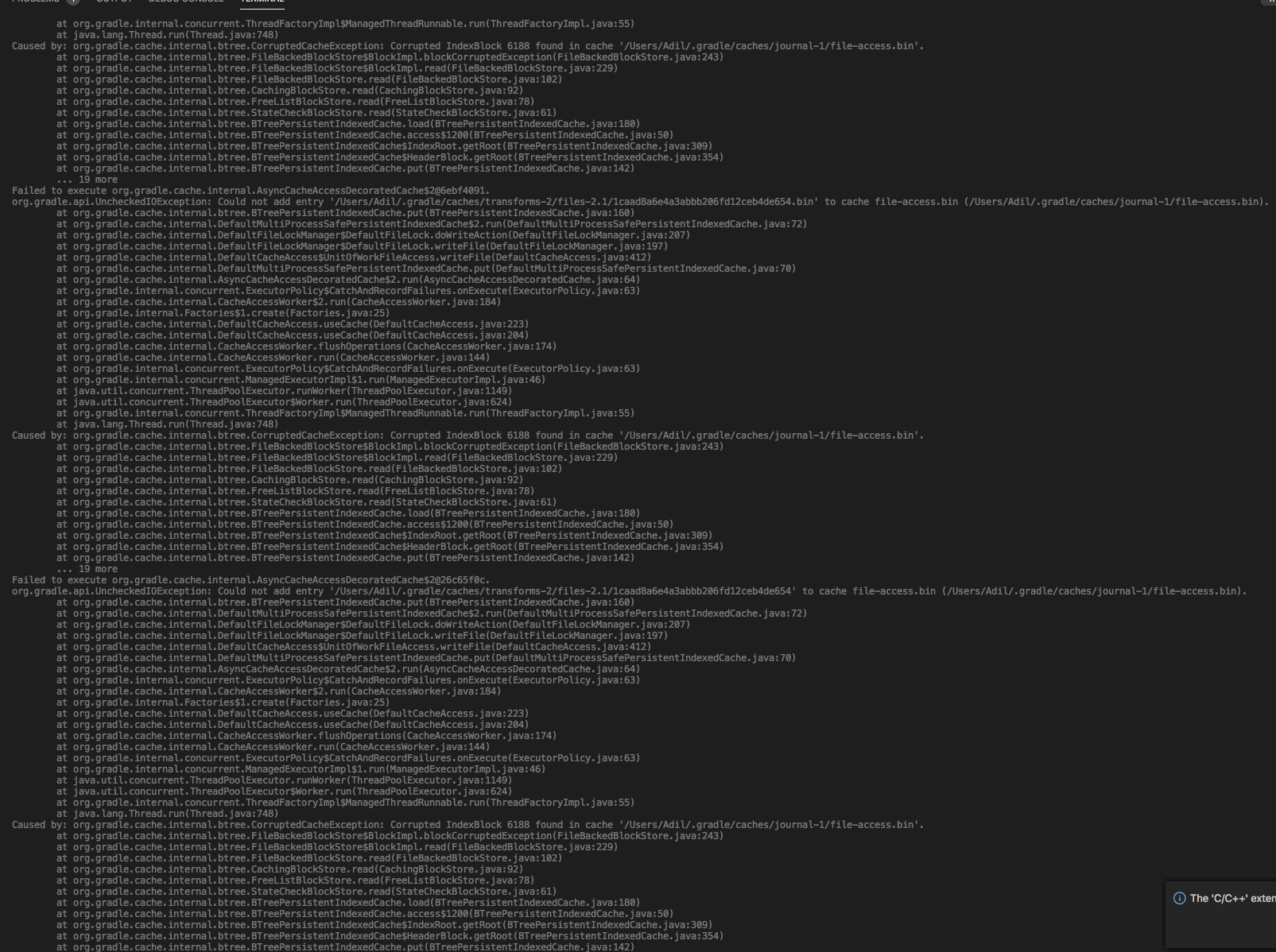 I Upgraded For 0581 To 0615 And Now I Cant Run The Project On Android · Issue 27320 