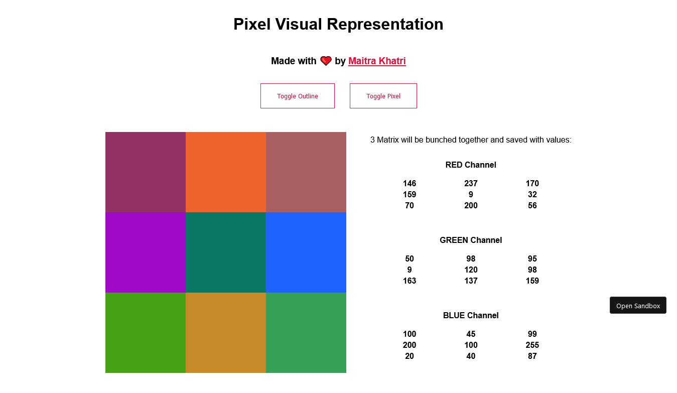 pixel-visualizer - Codesandbox