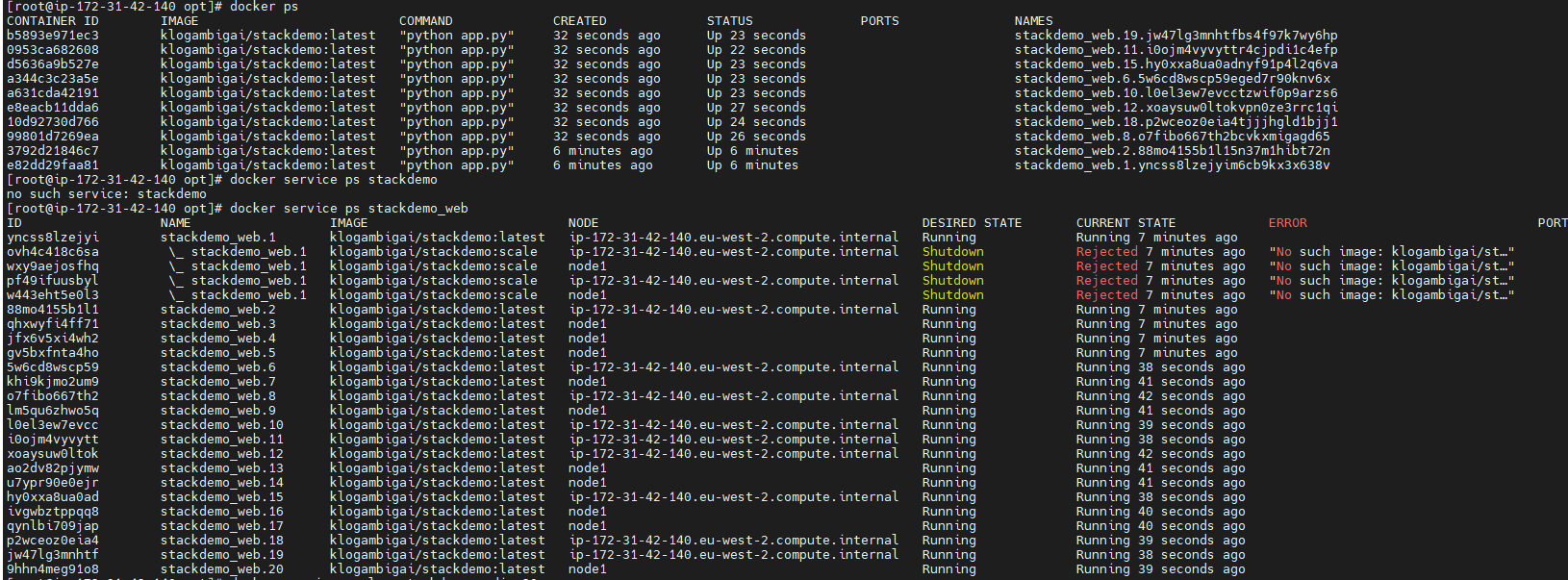 GitHub - logambigaik/Dockerswarm