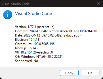 Dark mode for win32 popup windows · Issue #180010 · microsoft/vscode · GitHub