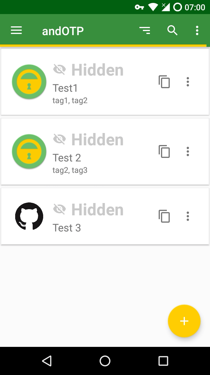 Have an icon or picture for each entry · Issue #14 · andOTP/andOTP · GitHub