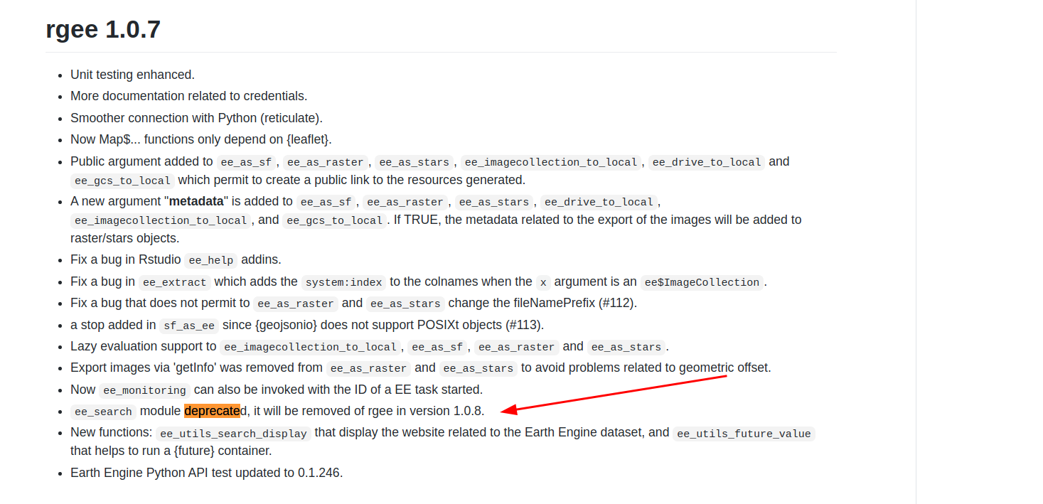 rgee functions don't exist anymore???? · Issue #144 · r-spatial/rgee · GitHub