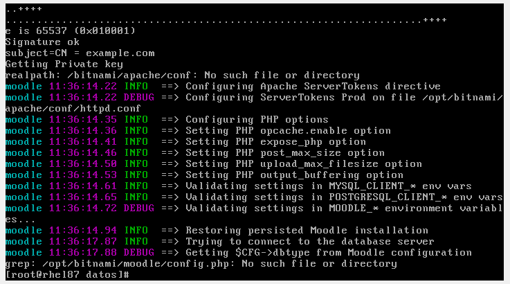 [bitnami/moodle] Container exits after Running database upgrade · Issue #40859 · bitnami ...