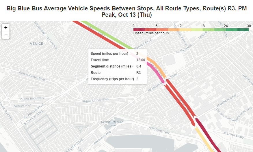 Research Request - SR1 (Lincoln Bl) speed/delay analysis for D7 · Issue #505 · cal-itp/data ...