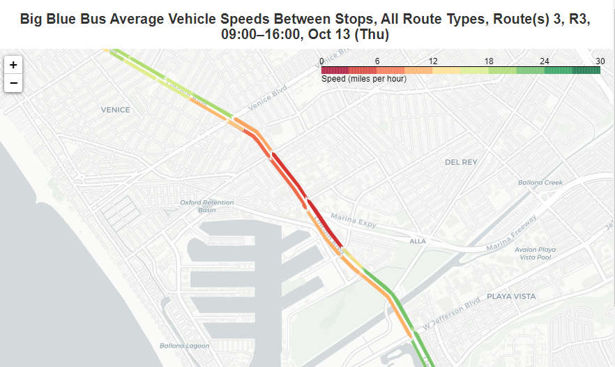 Research Request - SR1 (Lincoln Bl) speed/delay analysis for D7 · Issue #505 · cal-itp/data ...